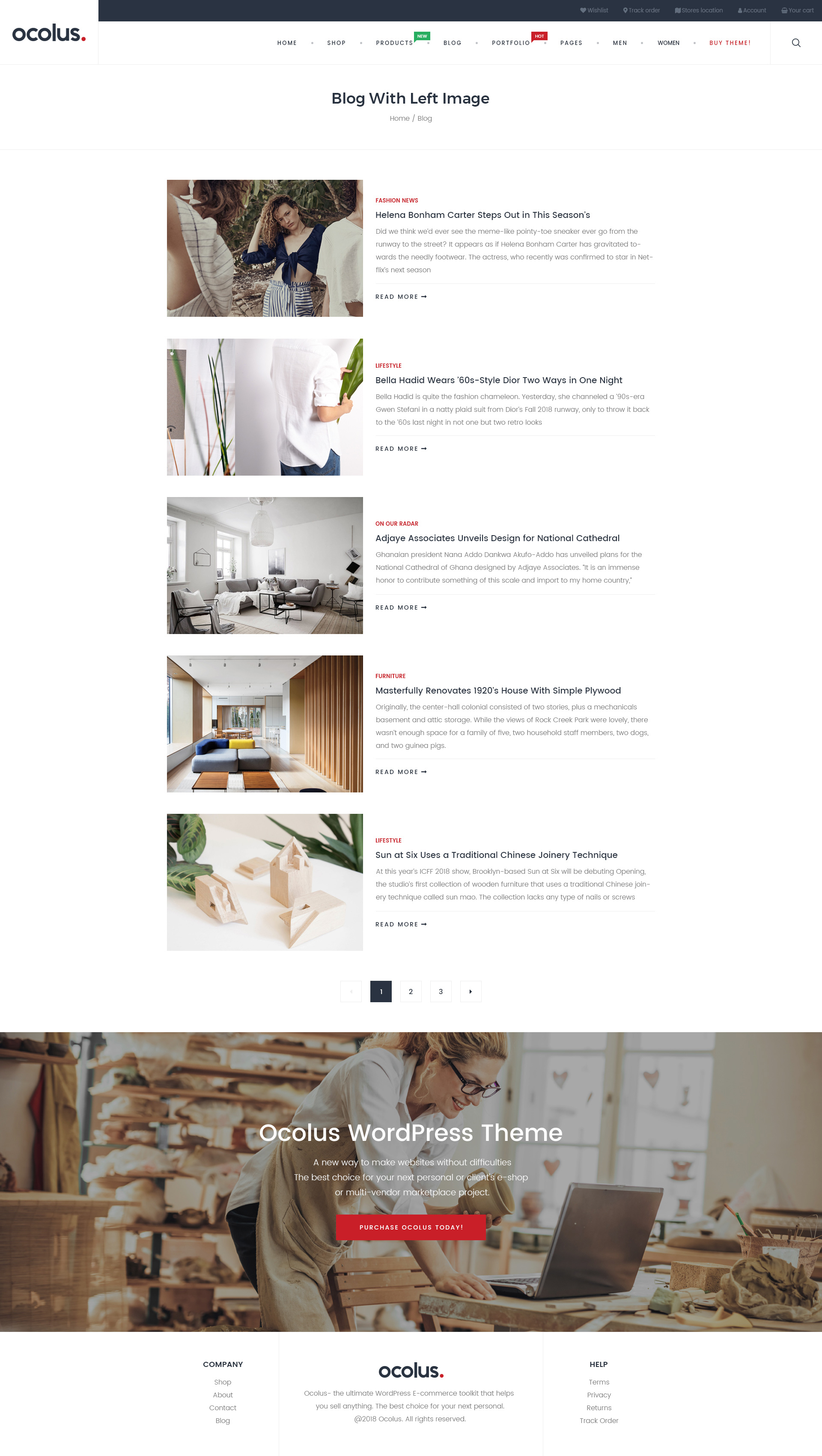 Ocolus - Creative & Modern Multi-Purpose eCommerce PSD Template by District_11